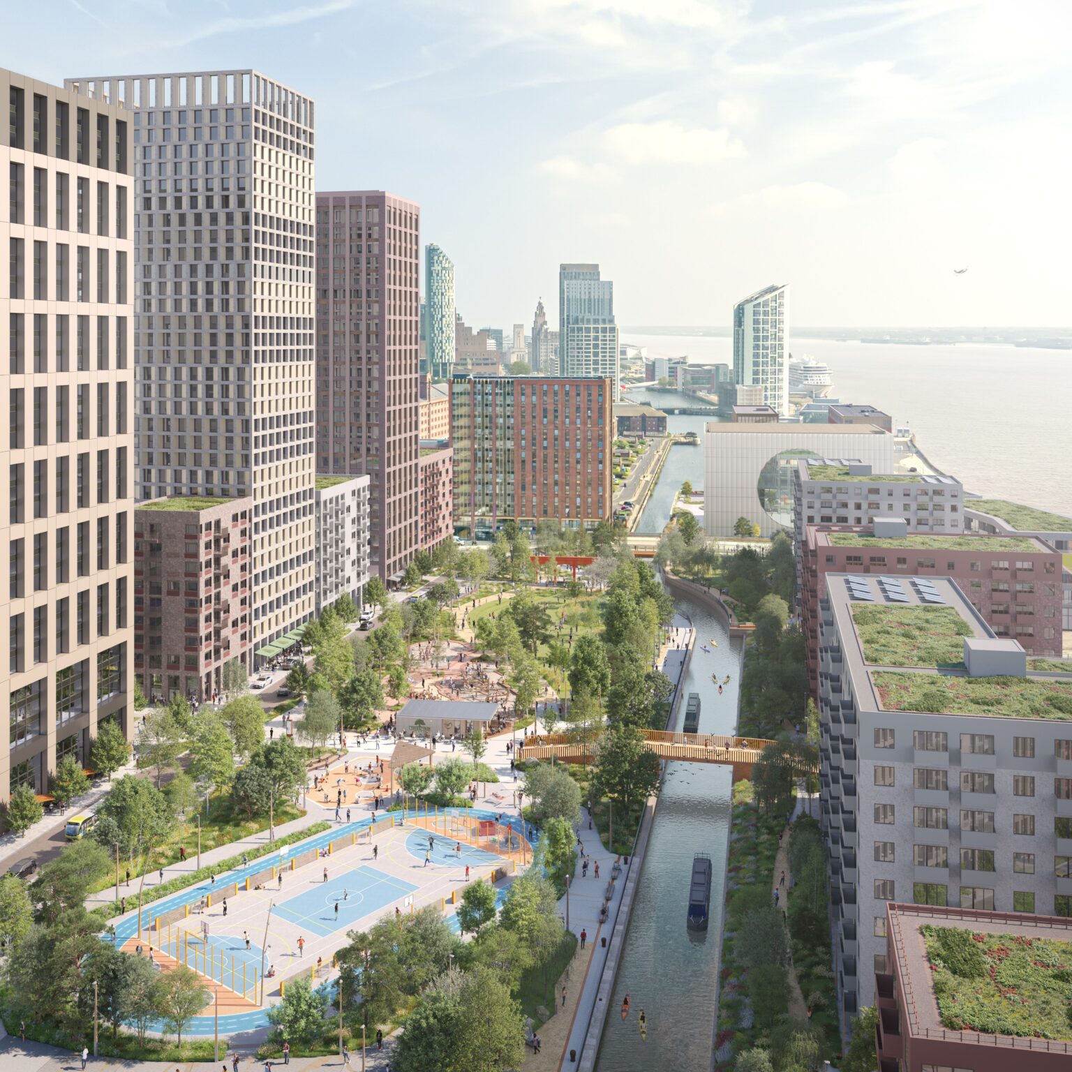 UK's first public floating sauna opens at Liverpool Waters - Liverpool ...